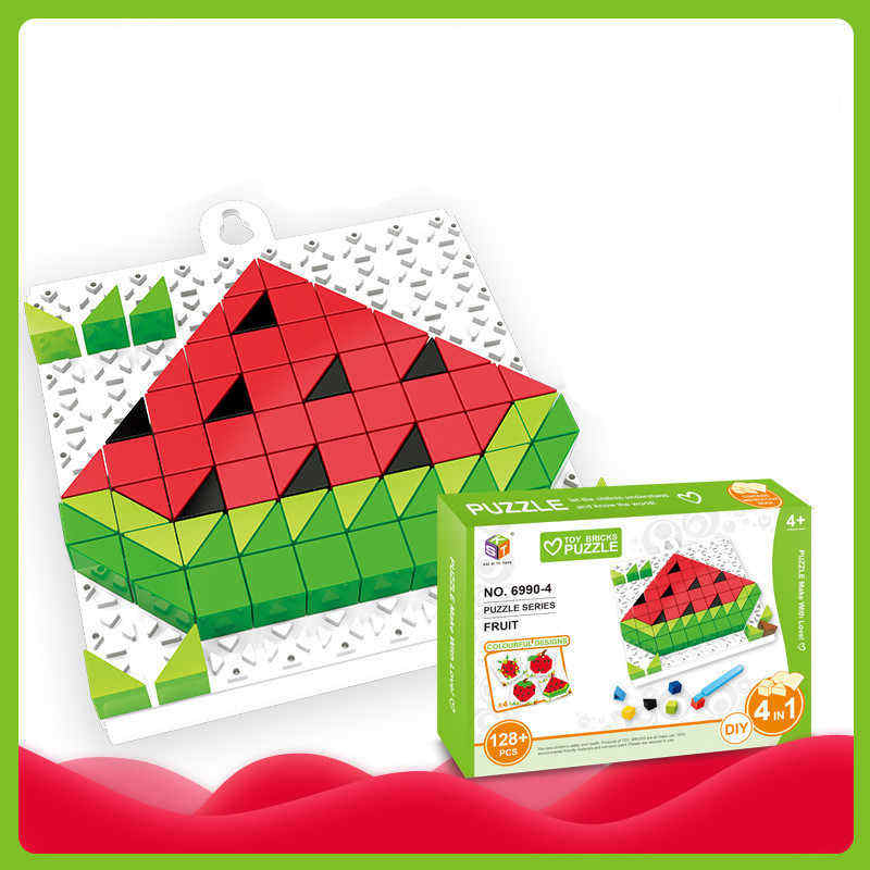 Sugar free 99 บาท ของเล่นตัวต่อพลาสติก Toy bricks puzzle 4 in 1 ฝึก ...