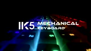 IWACHI IK5 คีย์บอร์ดไฟ RGB Mechanical Keyboard Blue Switch | Shopee ...