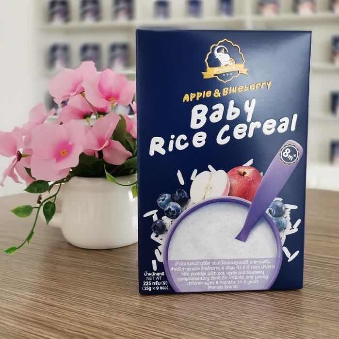 Pamira อาหารเสริมสำหรับทารกและเด็กเล็ก Baby Rice Cereal Apple ...