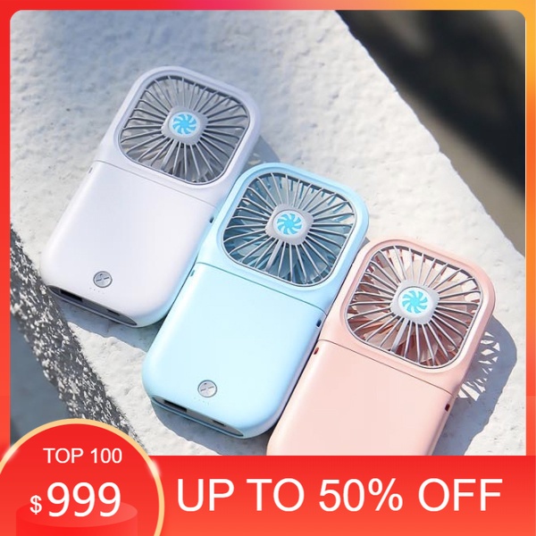 พัดลม Sendem F20 พับเก็บได้ Fan Powerbank 3000 mAh ประกันศูนย์ 1 ปี ...