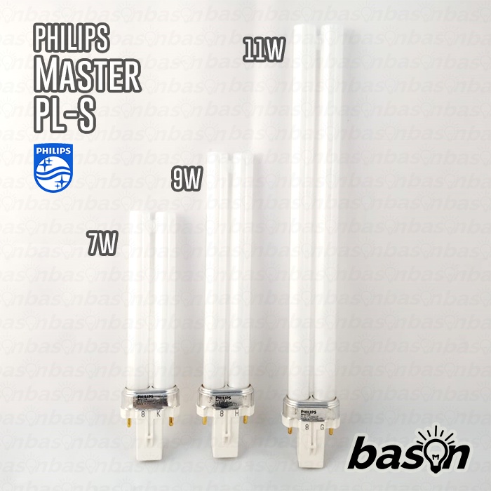Philips MASTER PL-S 2P 9W 840 4000K - ผลิตในโปแลนด์ - ไม่มีกล่อง PLS | Shopee Thailand