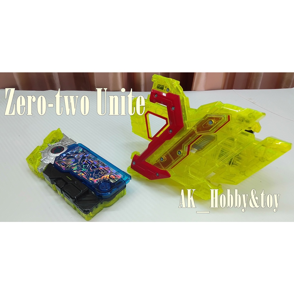 bandai:Zero two unite อุปกรณ์ ร่างอัพเกรดจากซีรี่ คาเมนไรเดอร์ ซีโร่วัน ...