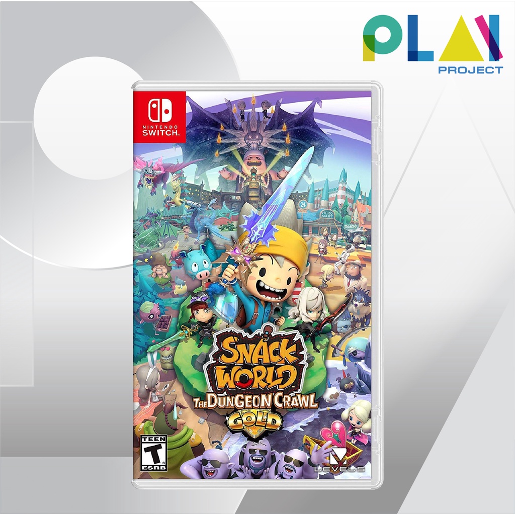 Nintendo Switch : Snack World : The Dungeon Crawl Gold [มือ1] [แผ่นเกมน ...