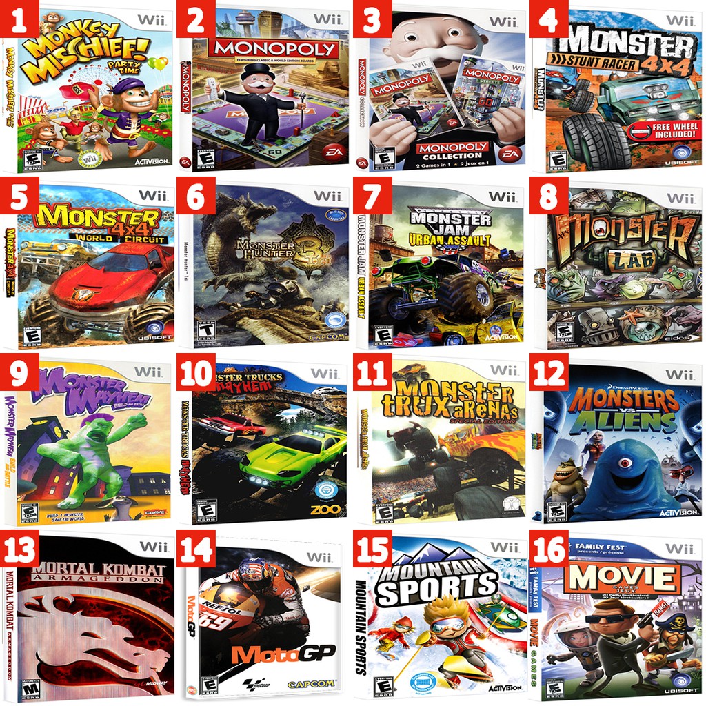 แผ่นเกมส์ Wii : รวมเกมส์มาให้เลือกเล่นชุดที่ 29 (DVD)(สำหรับเครื่องแปลง ...