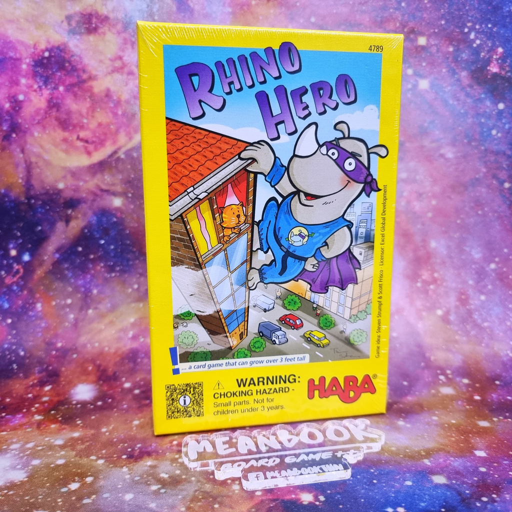 ไรโน่ฮีโร่ Rhino Hero Board Game (ภาษาไทย) (เกมสำหรับเด็ก 5+) | Shopee ...