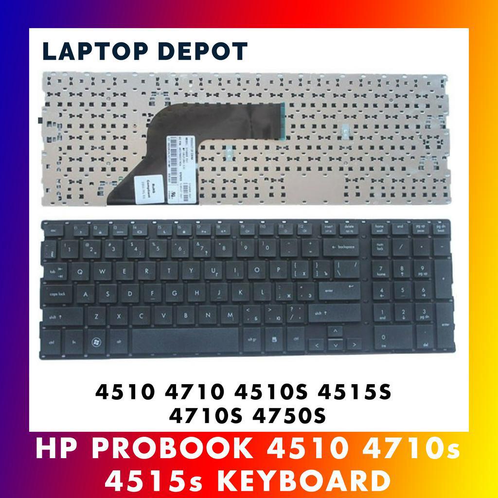 คีย์บอร์ด US แบบเปลี่ยน สําหรับ HP Probook 4510 4710 4415S 4510S 4515S ...