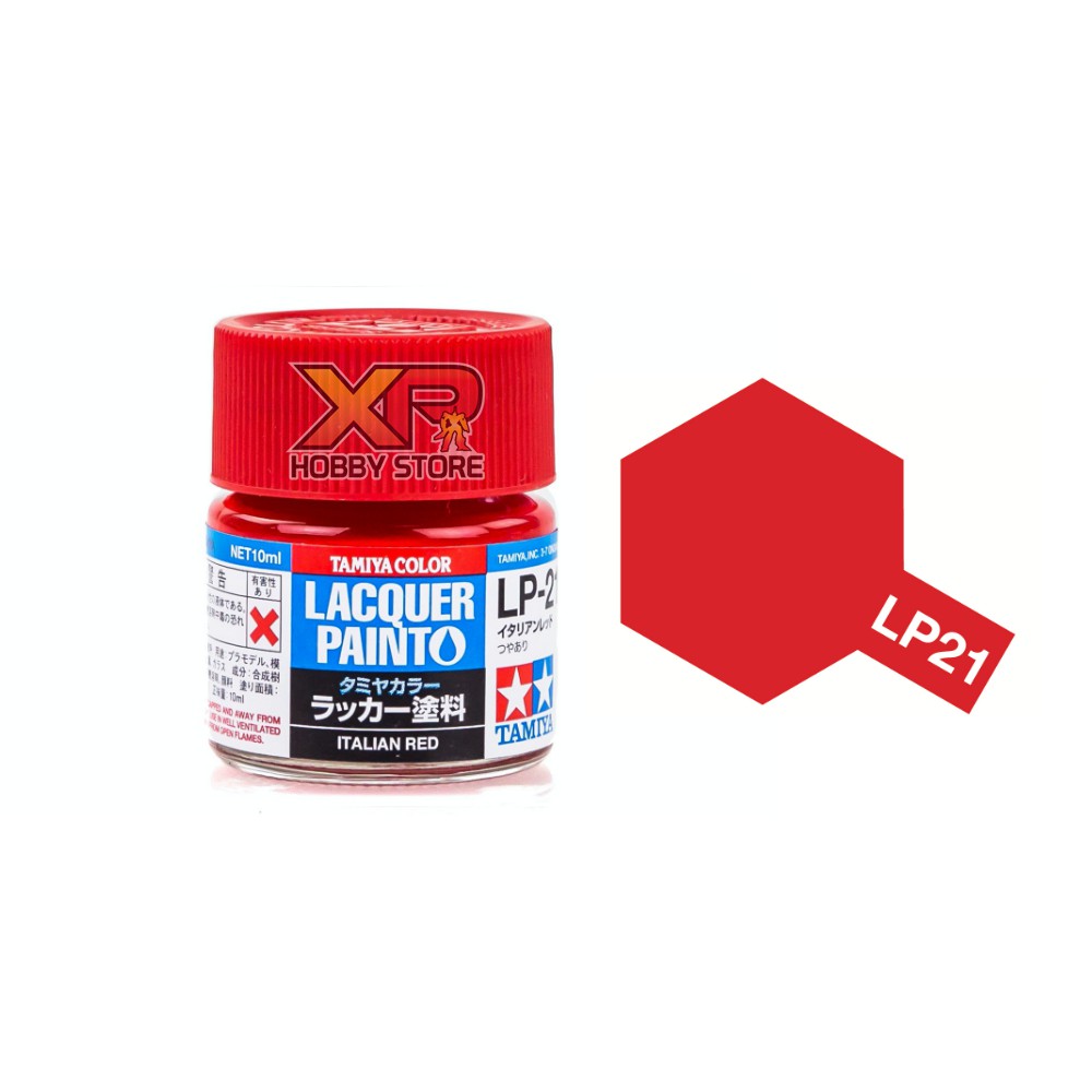 Tamiya Lacquer Paint LP-21 Italian Red | Shopee Thailand