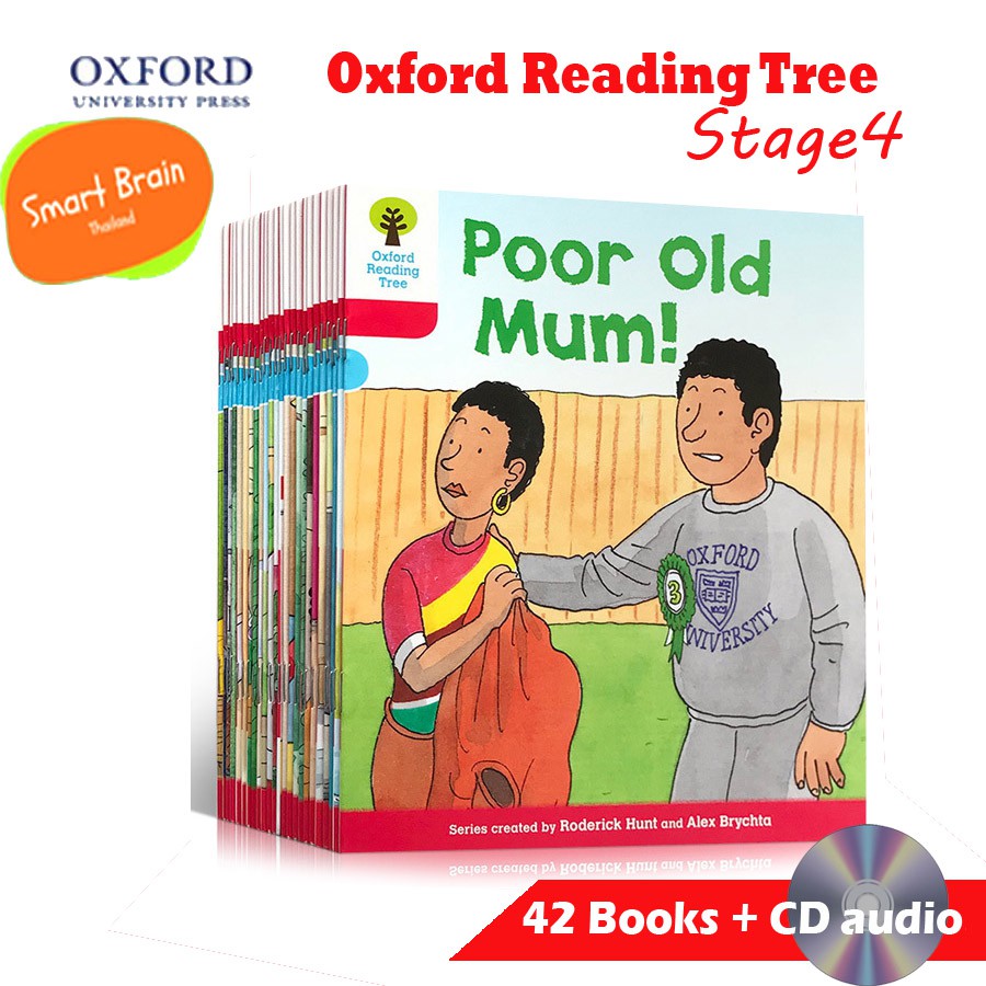 *ส่งทุกวัน* Oxford Reading Tree stage 4 จำนวน 42 Books+CD mp3+Workbook ...