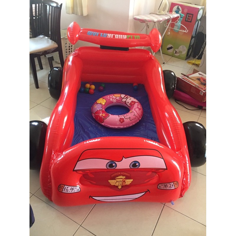 (มีcodeลด250)บ่อบอลลิขสิทธิ์แท้ลายการตูนคาร์ Intex Disney Pixars Cars ...