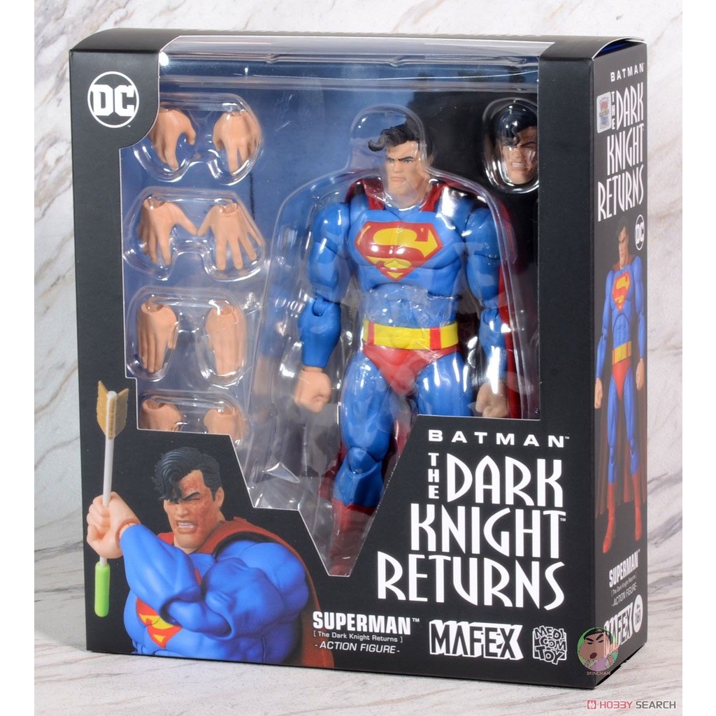 Mafex No.161 Superman (The Dark Knight Returns) Action Figure | Shopee ...