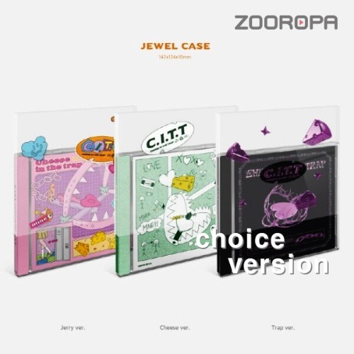 [ZOOROPA] MoonByul Singie Album C.I.T.T Cheese in the Trap | Shopee ...