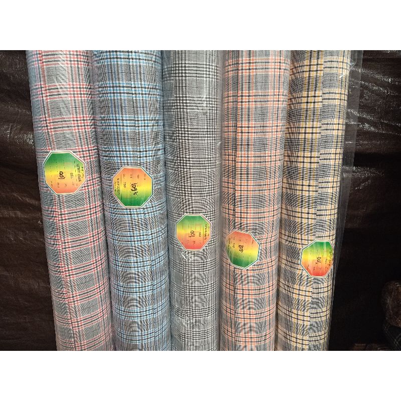 Katun Zara Box cele Fabric ผ้าคอตตอนเมตร | Shopee Thailand