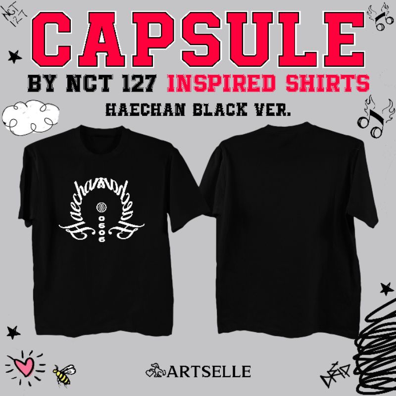 เสื้อยืดแฟชั่น NCT 127 CAPSULE INSPIRED SHIRTS PART 1(ALL. MEMBERS ...