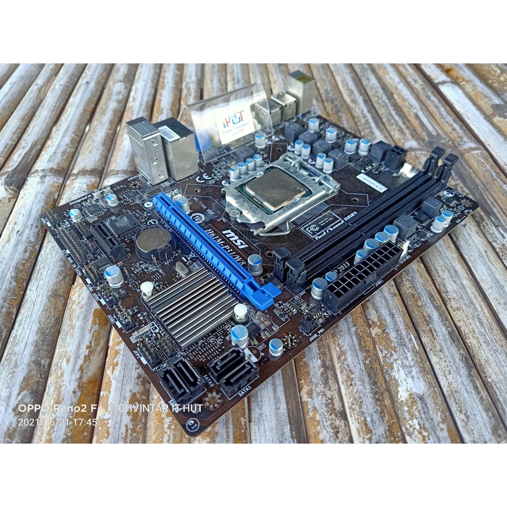 CPU Intel Pentium G860 + MAINBOARD MSI H61M-P31/W8 (MS-7788) | Shopee Thailand