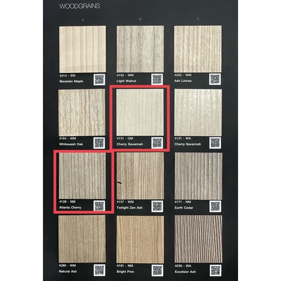 แผ่นลามิเนต Wilsonart 4128 NM Atlanta Cherry ขนาด 80 x 120 ซม. หนา 0.7 ...