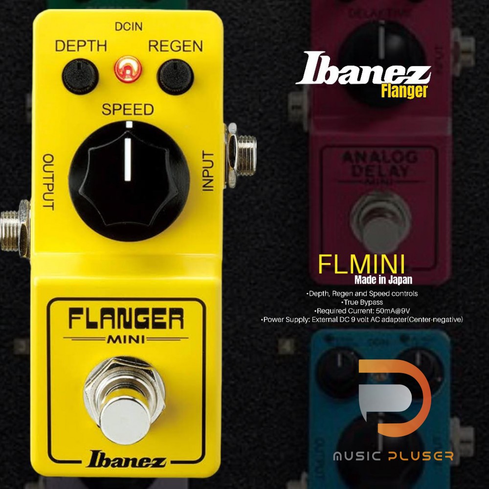 Ibanez FL MINI Flanger เอฟเฟคกีต้าร์ไซส์มินิ เสียงFlanger งานเกรดพรีเมี ...