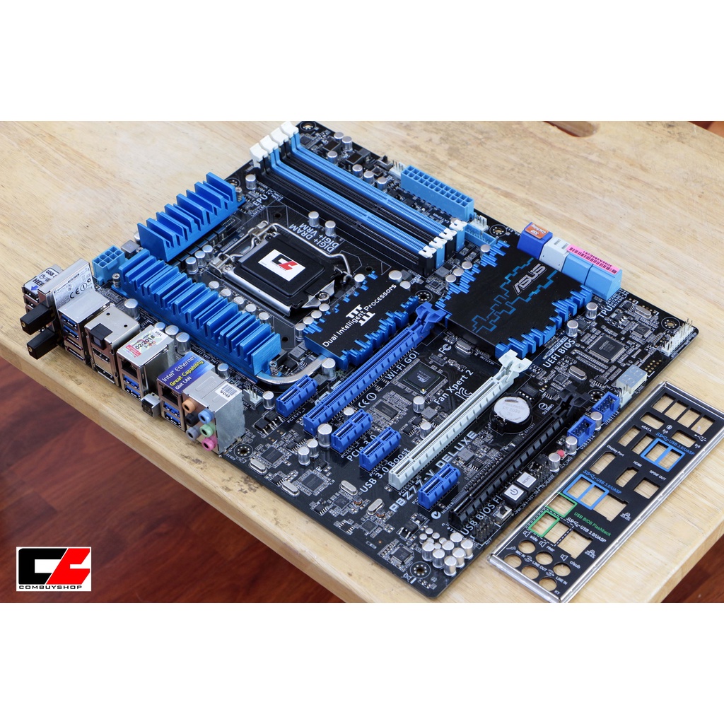 MB ASUS P8Z77-V DELUXE LGA1155 [ MB ASUS ระดับเกรดพรีเมี่ยม รองรับ CPU เจน 2 และ เจน 3 ทุกรุ่น ...
