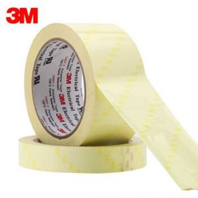 3M 1350F Polyester Film Electrical Tape(Yellow) เป็นเทปโพลีเอสเตอร์สำหรับหม้อแปลงและมอเตอร์ ...