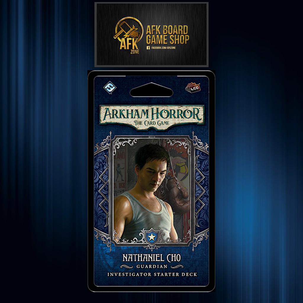 Arkham Horror The Card Game LCG - Nathaniel Cho Investigator Starter ...