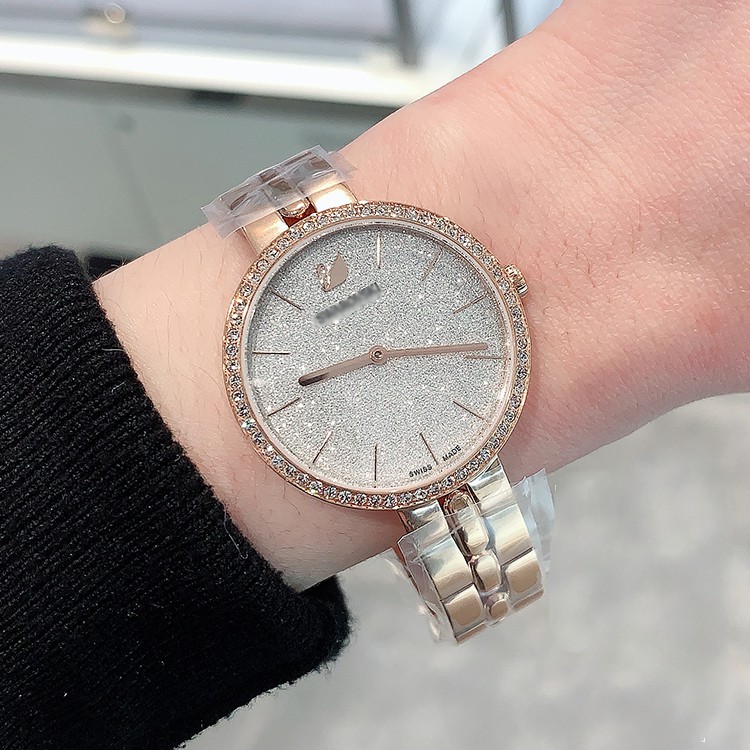 นาฬิกา Swarovski Austrian crystal 2020 นาฬิกาลมหายใจของทารกใหม่ นาฬิกา ...