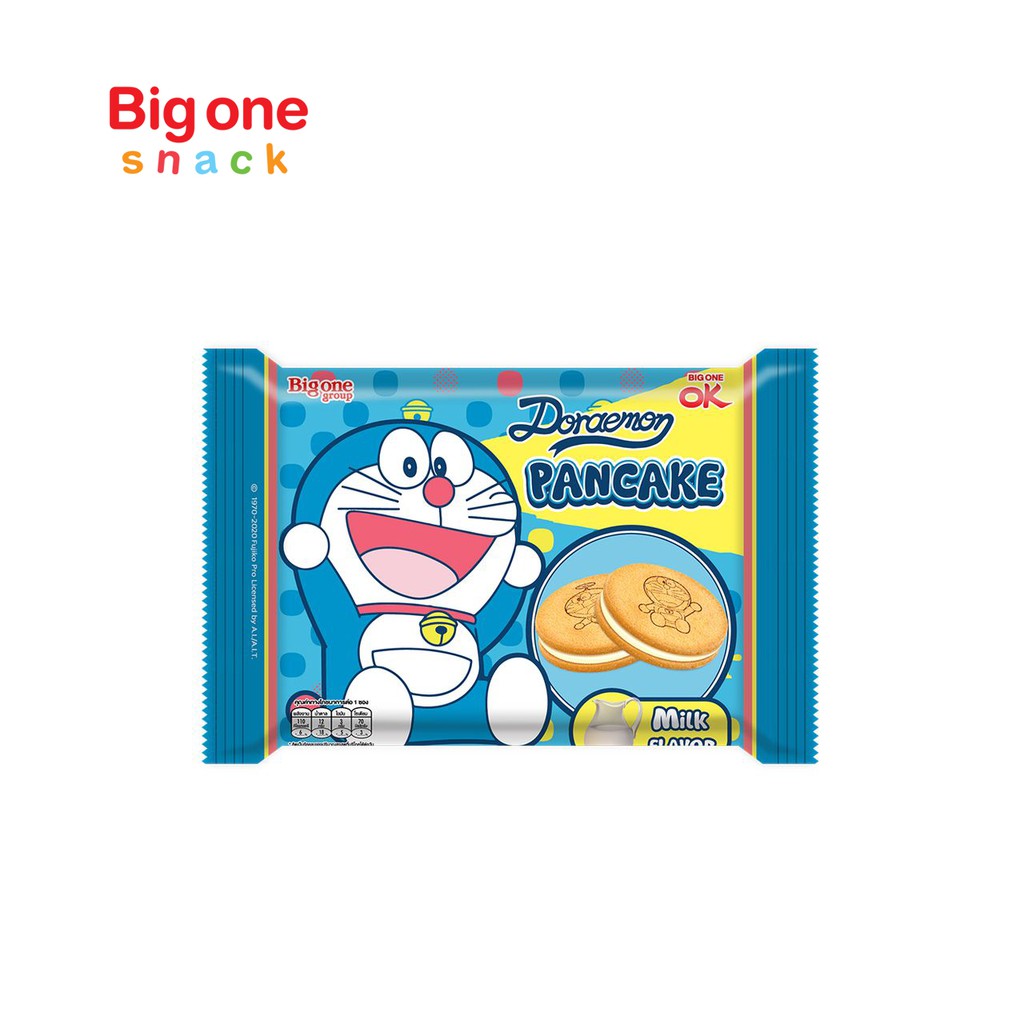 โอเค โดราเอมอน แพนเค้กสอดไส้ครีม 25ก. OK Doraemon Pancake with Cream ...