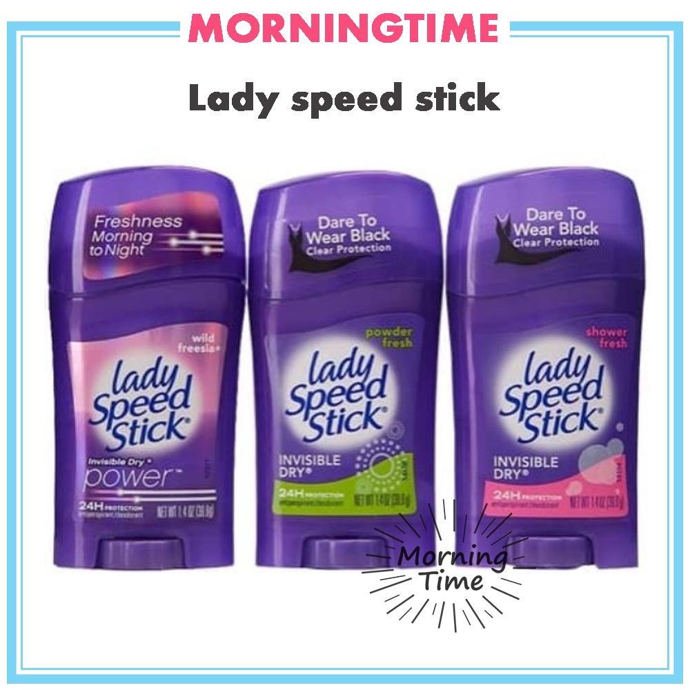 Lady speed stick โรลออนระงับกลิ่นกายสำหรับคุณผู้หญิง ผลิตในประเทศ USA ...