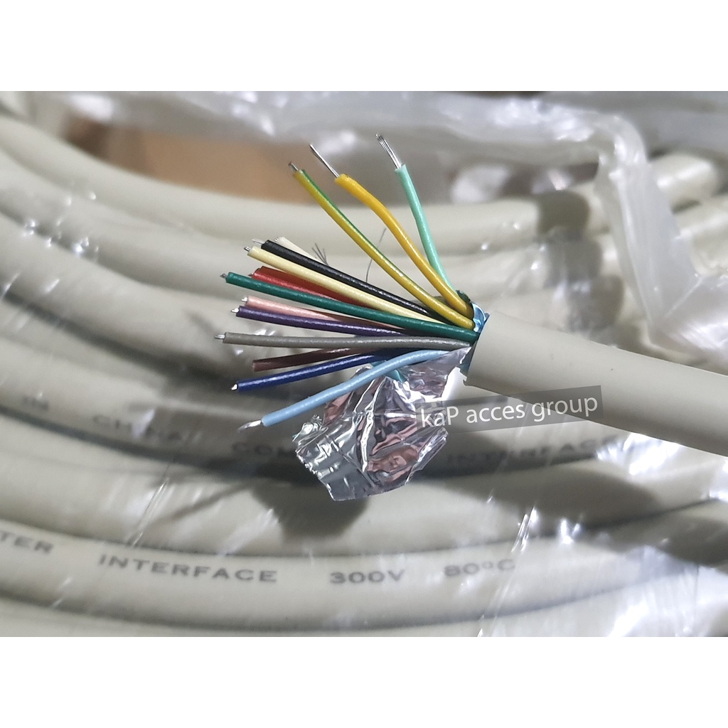 D-SUB DB15pin Multicore cable connector สายสัญญาณ มัลติคอร์ DB15 15พิน ...