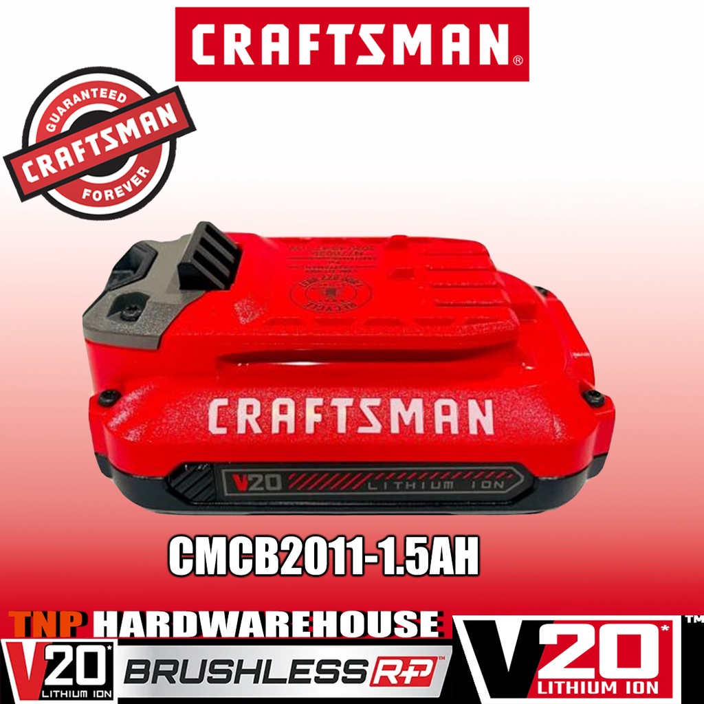 STANLEYxCRAFTMAN แบตเตอรี่ Lithium-ion 20V 1.5,2AH รุ่น CMCB2011 ...