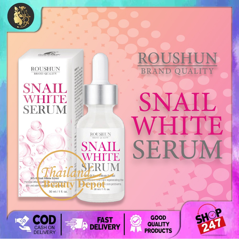 ROUSHUN Snail White SERUM 30ml | Shopee Thailand