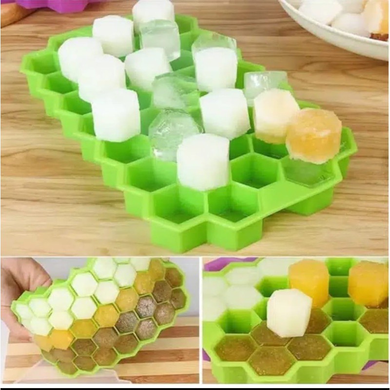 Putih Honey COMBS SILICONE ICE CUBES MOLD / CHOCOLATE JELLY MOLD ...