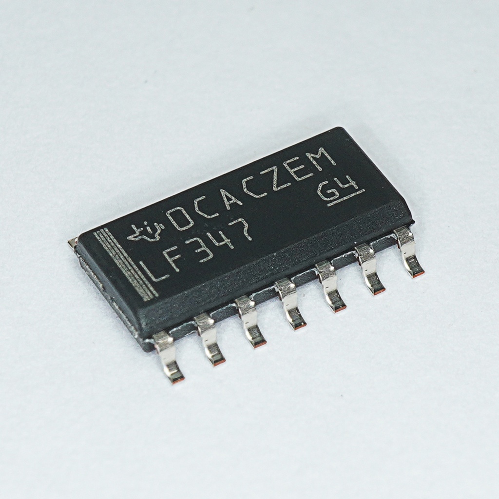 LF347DR LF347 347 IC ชิพ SMD Opamp ออปแอมป์ ยี่ห้อ Texas | Shopee Thailand