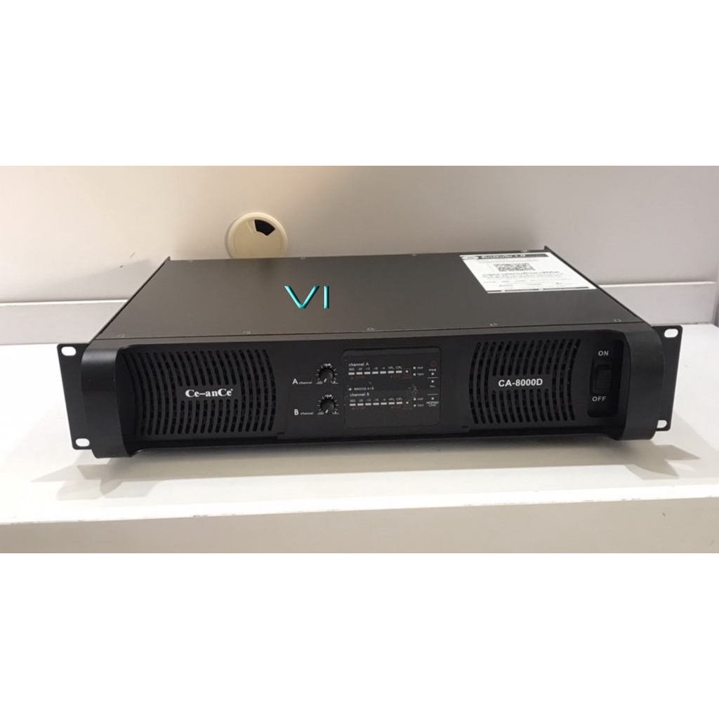 Ce-anCe CA-8000Dเพาเวอร์แอมป์Class-Dเพาเวอร์สวิทชิ่ง 2 แชนแนลและระบบป้องกันกระแสไฟแสไฟเกินระบบ ...