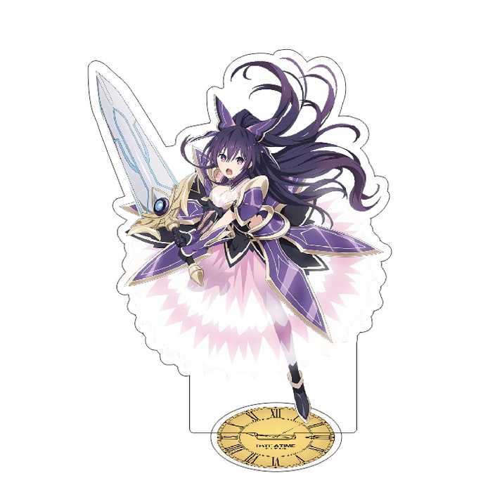 Sqa Date A Live Yatogami Tohka Tobiichi Origam Itsuka Kotori อะคริลิค Sign Up รูปของเล ่ นขาตั ้