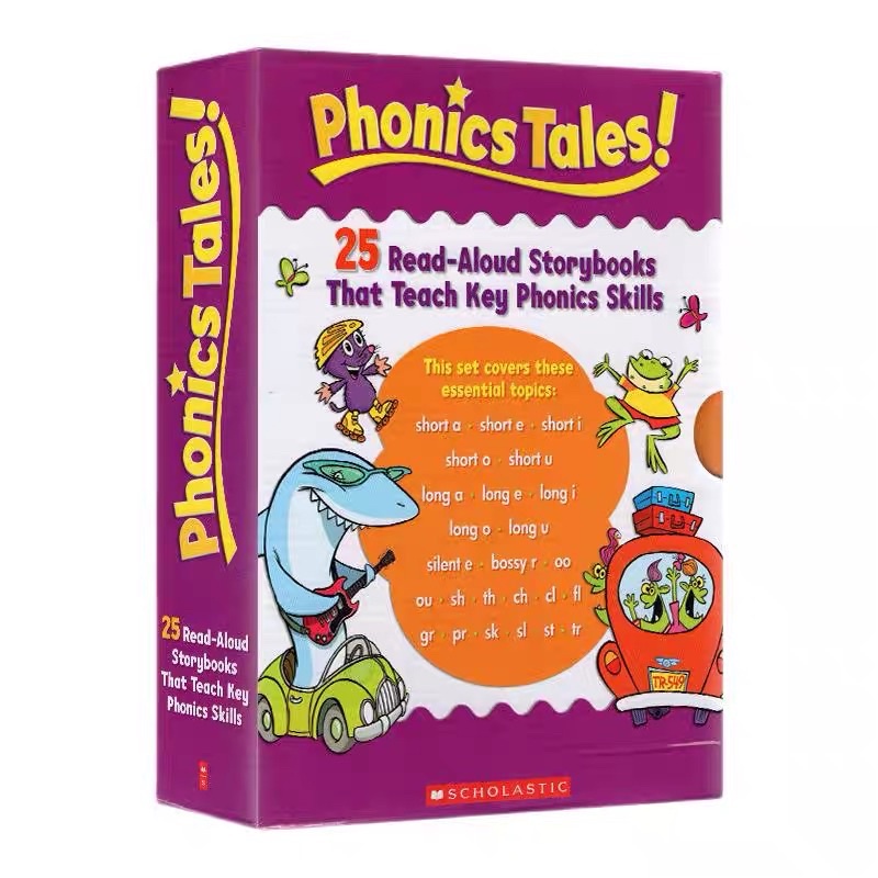 Scholastic Readers AlphaTales/Sight Word/Phonics/Grammar/Number Tales ...