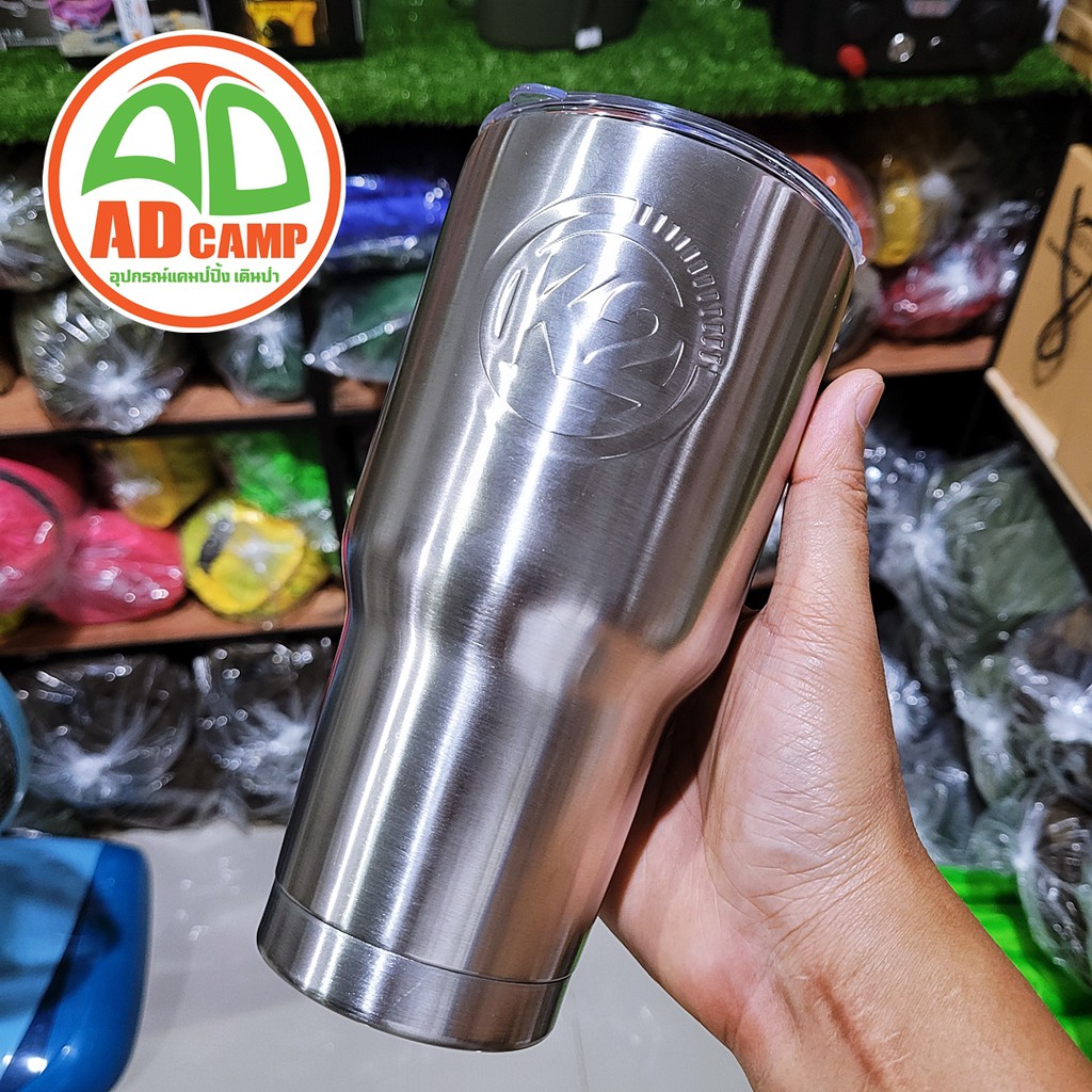 แก้วK2 ฉลอง9ปี ปั้มนูน สีเงิน (adcamp) | Shopee Thailand