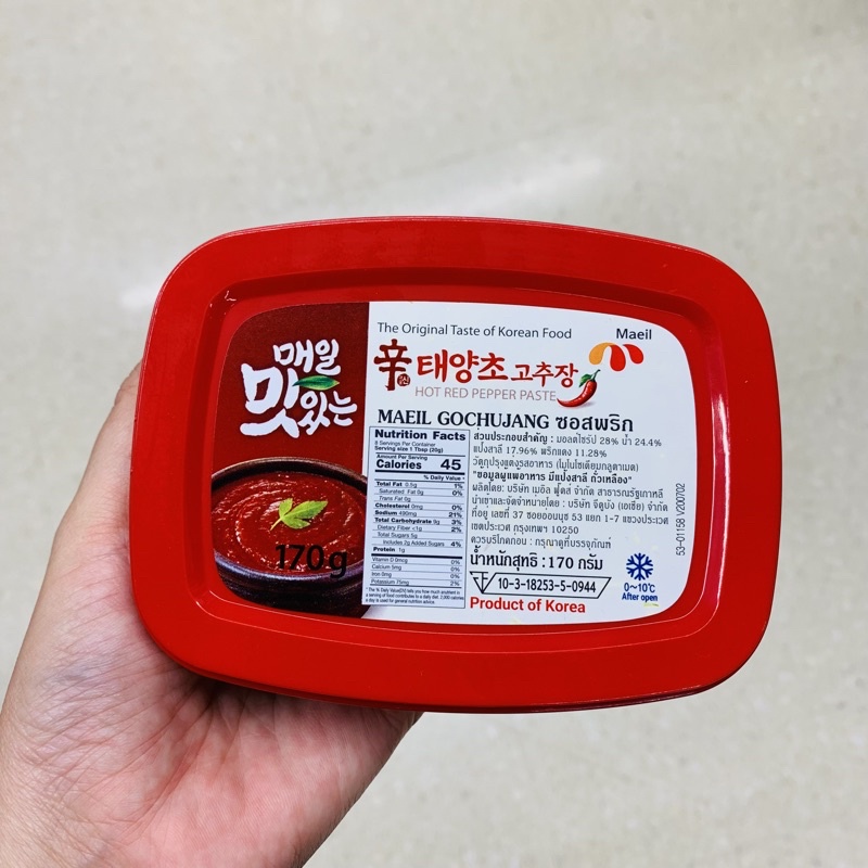 ซอสเกาหลี 3 รสชาติ Ssamjang Gochujang Doenjang เมอิล Maeil Korean sauce ...