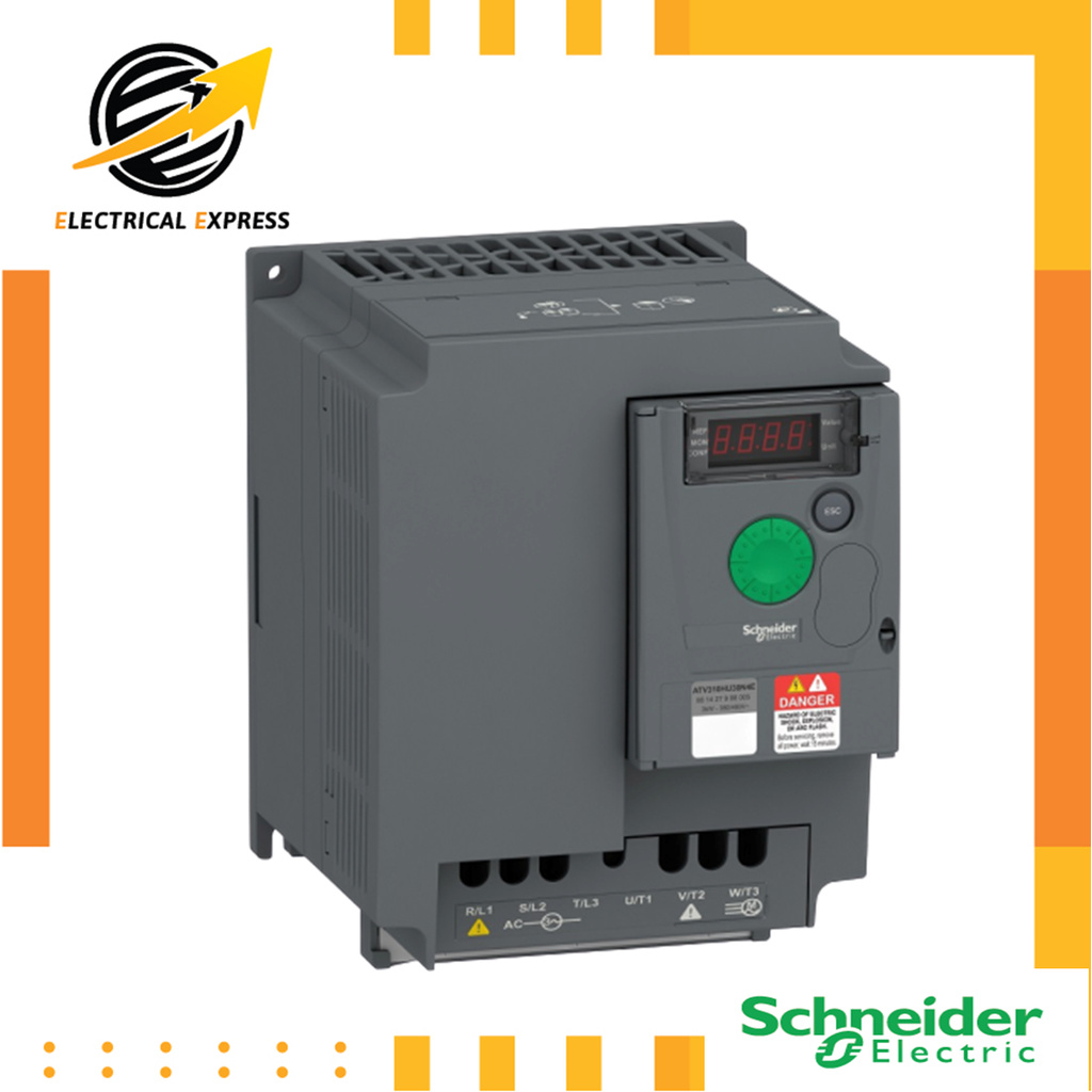 ATV310HU30N4E/4 แรง/VSD 3kW, 4Hp, 3P, 380V/Inverter/Schneider/อุปกรณ์ควบคุมความเร็วรอบมอเตอร์ ...