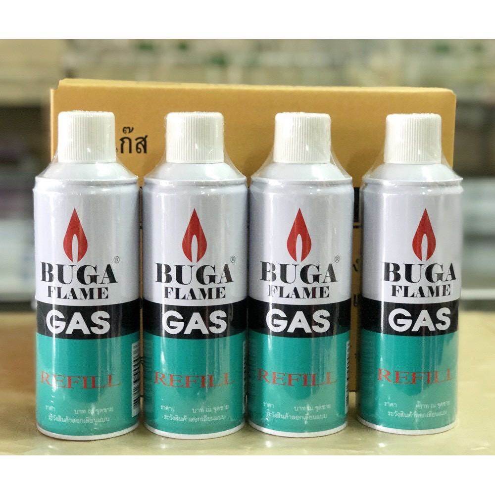 ถูกที่สุด!! (1 กระป๋อง) BUGA FLAME GAS REFILL แก๊สไฟแช๊ค แก๊สเติมไฟแช็ค ...