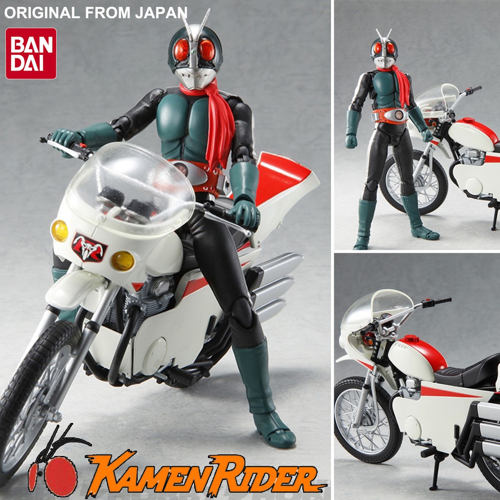 Figma งานแท้ Original ฟิกม่า ฟิกเกอร์ Bandai Masked Kamen Rider V2 ไอ้ ...