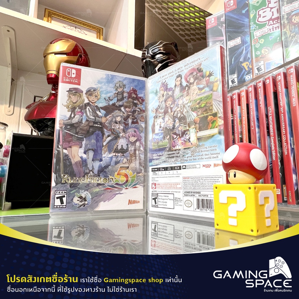 Nintendo Switch : มือ 1 Rune Factory 5 (us แท้) / Rune Factory 5 : Earthmate Edition (us ...