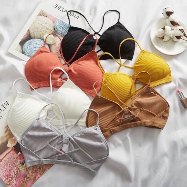Crop Bra | Shopee Thailand