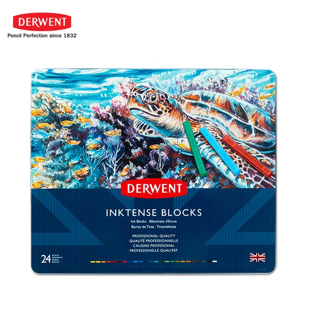 DERWENT สีแท่ง INKTENSE BLOCK 12-36 สี (INKTENSE (12-36) TIN) | Shopee ...