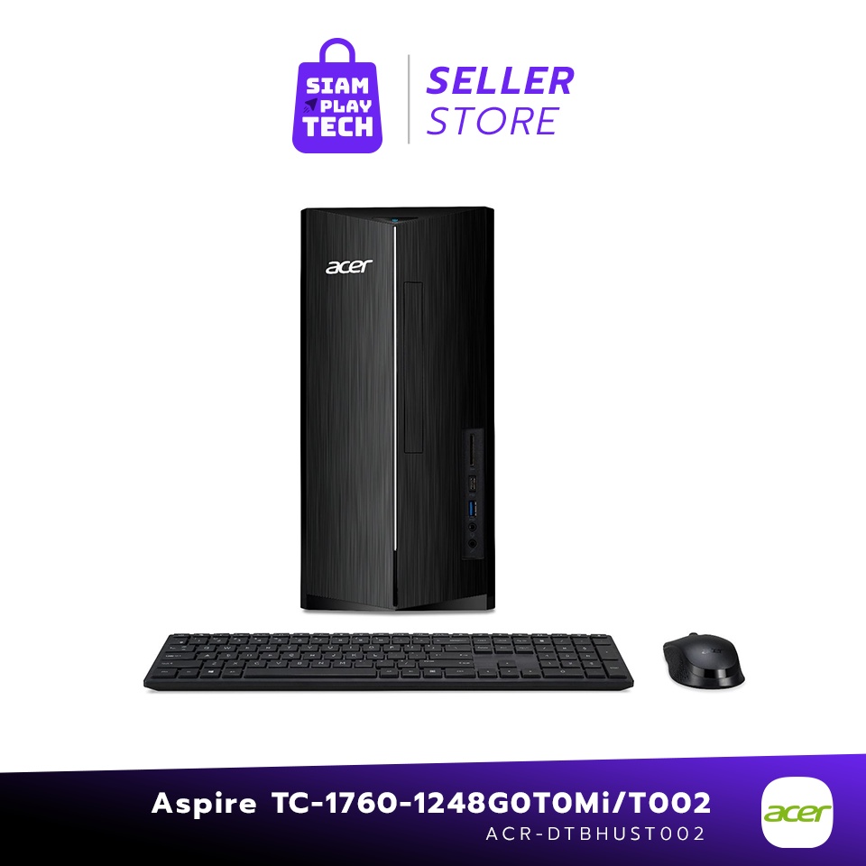 ACER Aspire TC-1760-1248G0T0Mi/T002 /i5-12400/8G/512G (คอมพิวเตอร์เซ็ทเอเซอร์) | Shopee Thailand