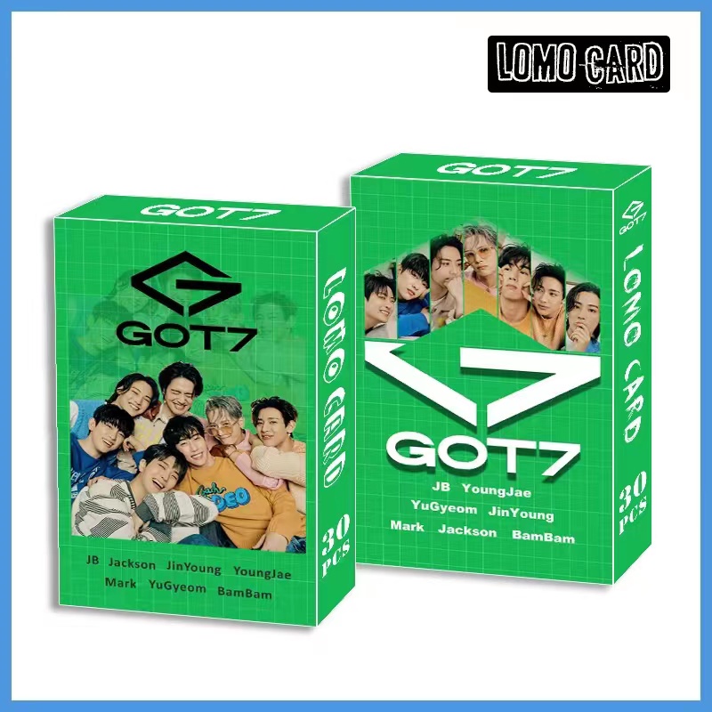 Got7 Album 《GOT7》Photocard Mark JB Jackson Lomo Card 30 ชิ้น ต่อกล่อง | Shopee Thailand
