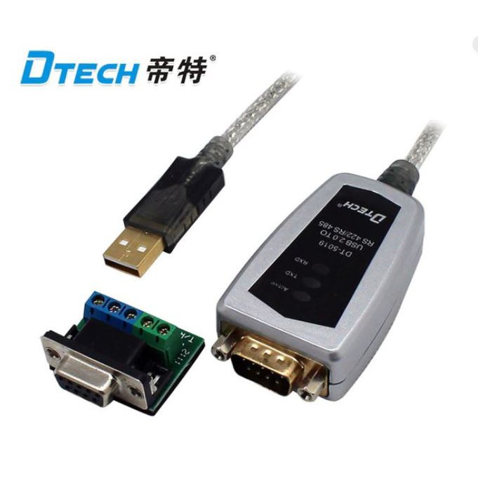 DTECH USB to RS422 RS485 Serial Port Converter (สินค้าพร้องส่ง) | Shopee Thailand