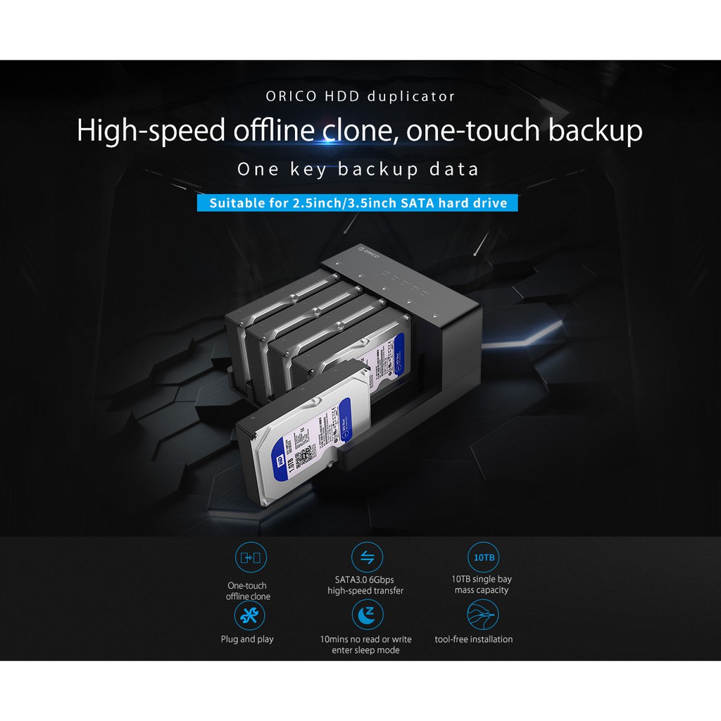 [รองรับ 50tb]สถานีเชื่อมต่อภายนอก USB 3.0 เป็น SATA ที่ปราศจาก ...