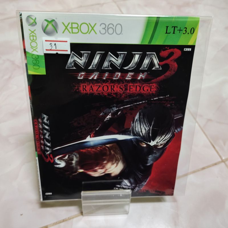 แผ่นเกมส์เอ็กบ็อกซ์ Xbox 360 Ninja Gaiden 3 Razor's Edge | Shopee Thailand