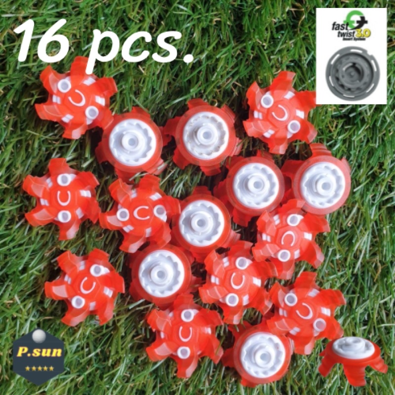 ปุ่มรองเท้ากอล์ฟ spikes golf cleats fast twist 3.0 / tour lock insert ...