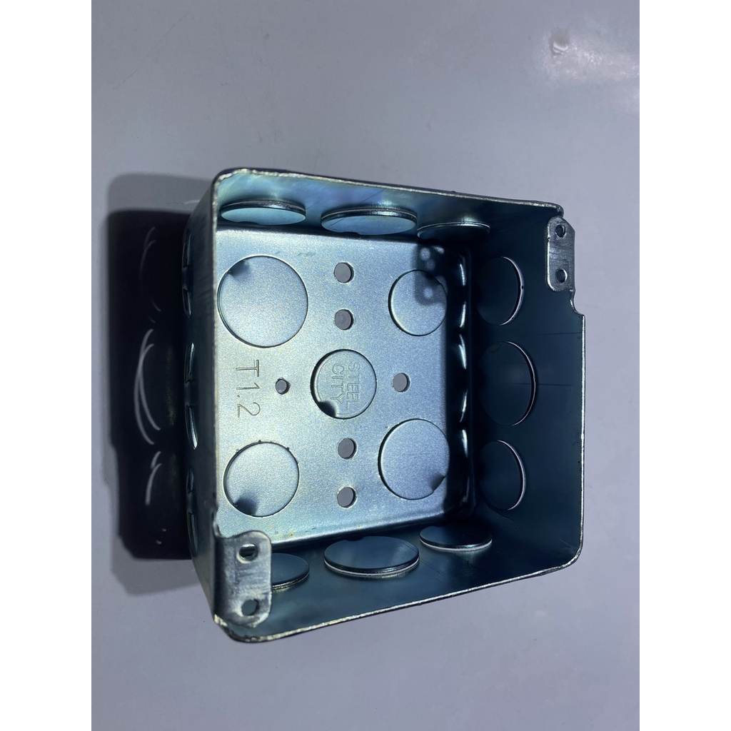 Square BOX 4X4 นิ้ว Brand TF บ๊อกซ์ตื้น บ๊อกซ์ลึก บ๊อกซ์ก้นทะลุ จำนวน 5 ...