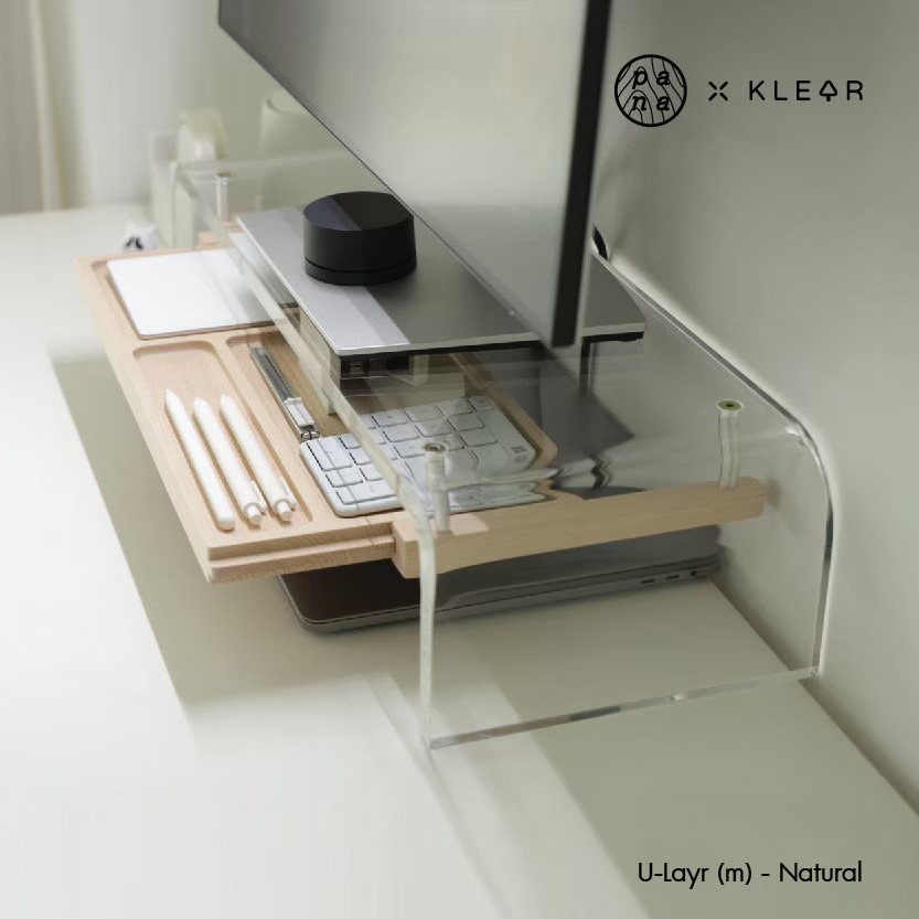 พร้อมส่ง U-Layr ชั้นวางจอคอมพิวเตอร์ PC ที่วางจอคอมพิวเตอร์ ที่วางจอ อะคริลิควางจอ วางจอคอม ที่ ...